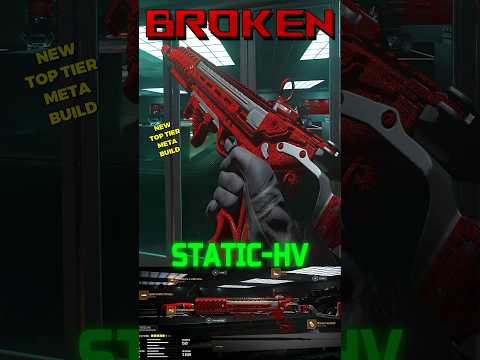 This NEW *STATIC-HV* Build is BROKEN ⚡️| Best Class Setup | META | MW3 | COD WARZONE #shorts #viral