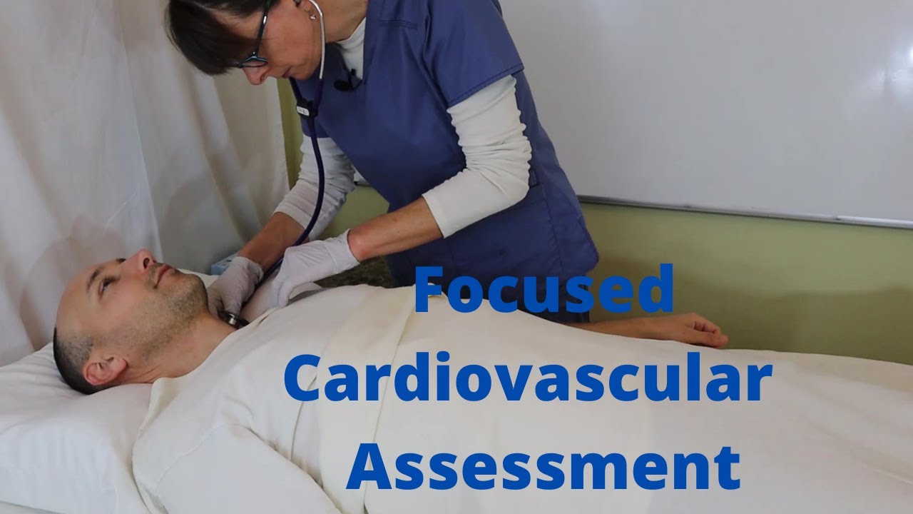 Focused Cardiovascular Physical Assessment Head-to-Toe | Nursing Physical Assessment Tutorial