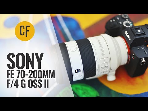 Sony FE 70-200mm f/4 G OSS II lens review