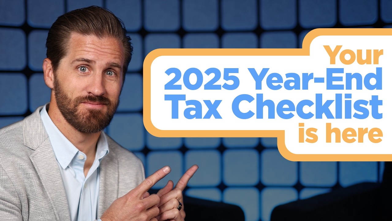 Top 10 Year-End Tax Moves for 2025 | Smart Strategies to Save Before December 31