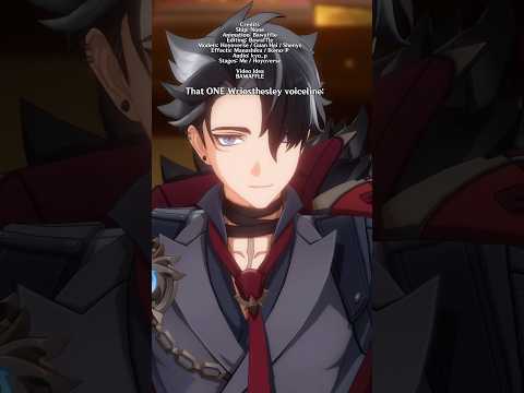 That ONE Wriothesley voiceline..