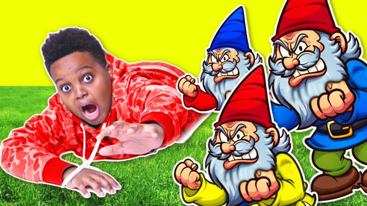 TRAPPED With GNOMES For 24 HOURS - Onyx Team