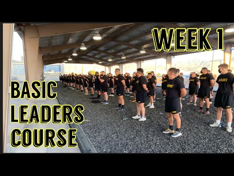 ARMY BASIC LEADERS COURSE (BLC) | FORT BLISS | WEEK 1 | WHAT TO EXPECT