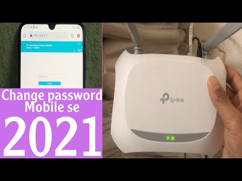 How to change WiFi password Tp link router || How to change WiFi password 2021in Hindi (TP-LINK)