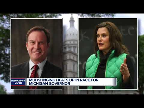 Michigan gubernatorial candidates trade political jabs