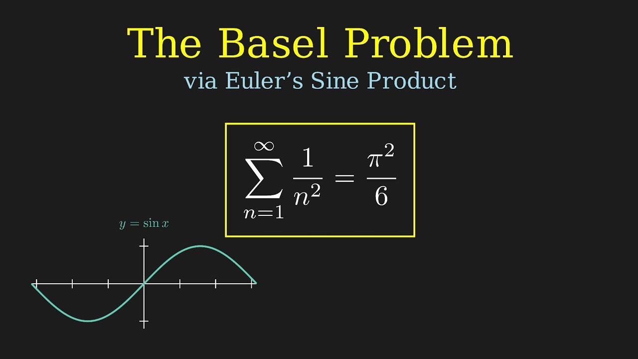 The Basel Problem Solved: Euler’s Brilliant Pi²/6 Discovery!