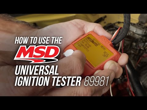 How to Solve Ignition Problems with MSD’s Universal Ignition Tester