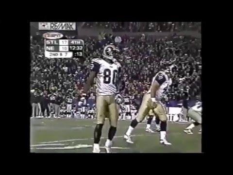 Isaac Bruce and Torry Holt AT Patriots 2001