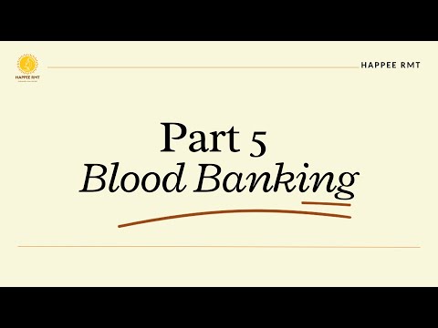 BLOOD BANKING HIGH-YIELD RECALLS by Happee RMT #medtech