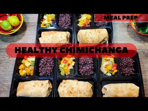 Healthy Chimichanga Recipe Air Fryer - Meal Prep Lunch For The Week