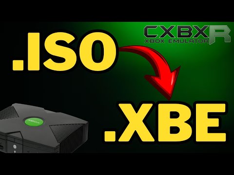 Turn ISO Files to XBE Files for CXBXR Xbox Emulator