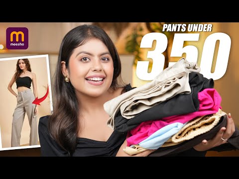 Best Cargo-Pants Under 350 for Women/Girls | Meesho Casual Pants Haul Review 2024 | Priya Pandey