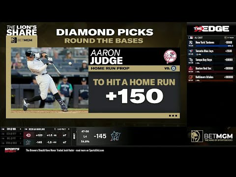 MLB Props: Aaron Judge To Hit A Home Run (+150)