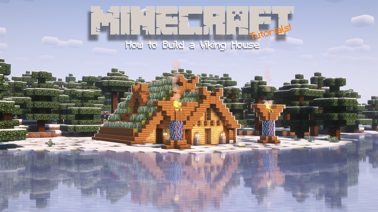 Minecraft : How to build a VIKING HOUSE - Minecraft : VIKING HOUSE ...