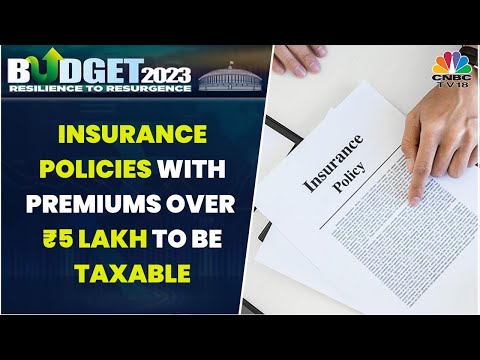 Union Budget 2023: Insurance Policies With Premium Over ₹5 Lakh To Be Taxable | Trading Hour