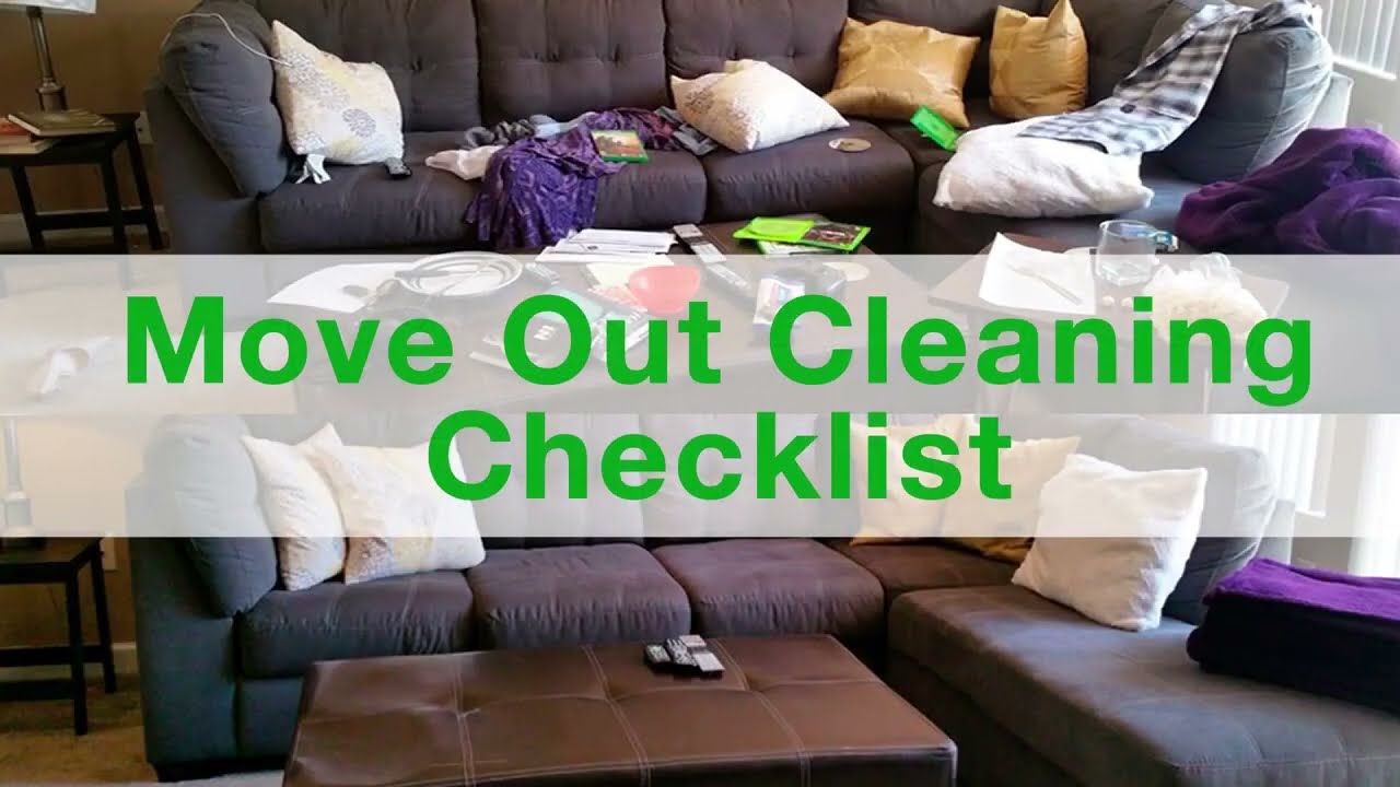 Move Out Cleaning CheckList