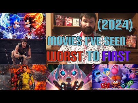 Movies I've Seen 2024 (Worst to First)
