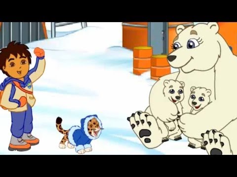 Go Diego Go! - Diego's Artic Rescue - New Full Game English - Dora Friend Dora the Explorer