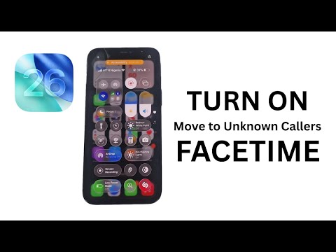 How to Turn On iOS 26 Move to Unknown Callers on FaceTime iPhone