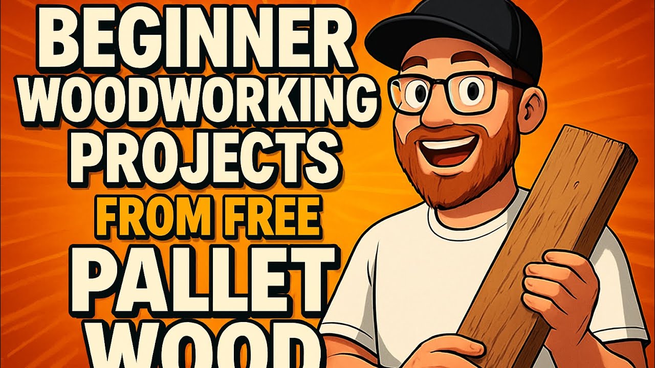 Beginner Woodworking Projects from FREE Pallet Wood!