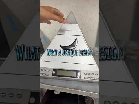 Have you seen this NOVA PYRAMID CD Cassette Player from RadioShack? 