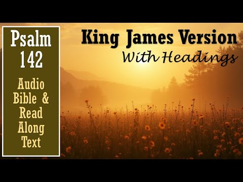 Psalm 142 | KJV AUDIO BIBLE (With Text & Images)