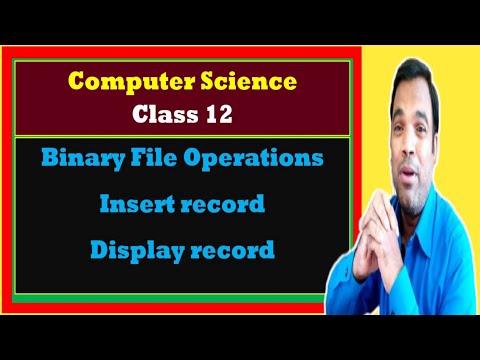 insert and display python binary file using dictionary class 12 computer science | ab mode in python