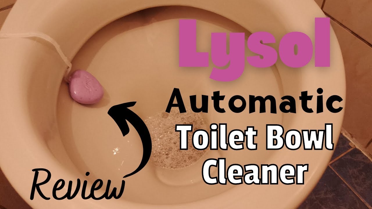 Lysol Automatic Toilet Bowl Cleaner Review