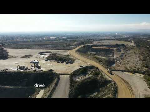 What is an Articulated Dump Truck? #articulateddumptruck #construction #aerialview