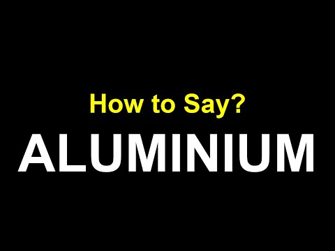 How to Pronounce ALUMINIUM – CORRECTLY Pronunciation