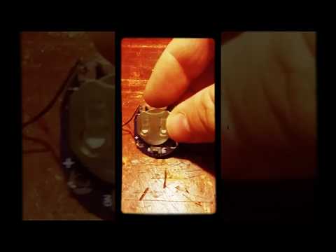 Lilly pad cr 2032 3v coin holder with on/off switch.