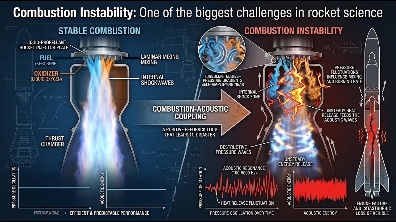 Why Solid Rocket Motors Fail? . Combustion Instability Explained.