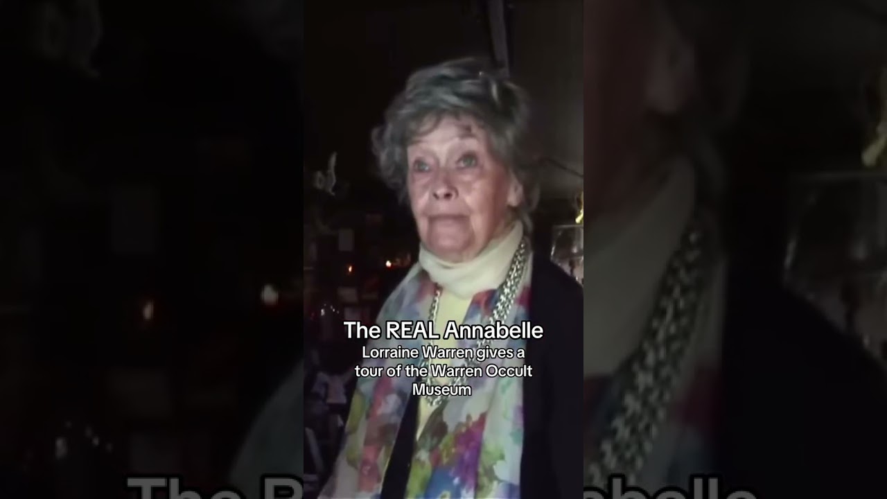Lorraine Warren Reveals the Truth About the Real Annabelle #scary