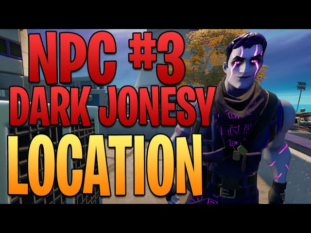 Where is Dark Jonesy in Fortnite Chapter 2 Season 8