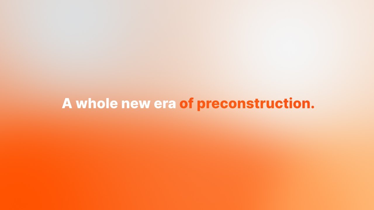 Connected Preconstruction - Eliminating Barriers for More Predictable Project Outcomes