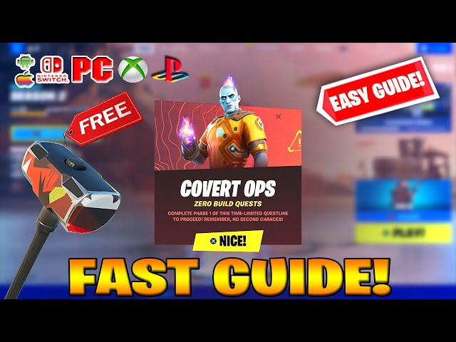 Fortnite Covert Ops quests: How to complete all challenges and earn ...