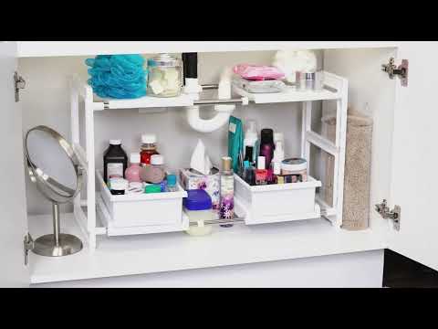 StoreSmith Expandable Under Sink Organizer