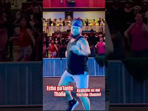Echa Pa’Lante by @Thalia new dance fitness video available. #dance #dancefitness #choreography