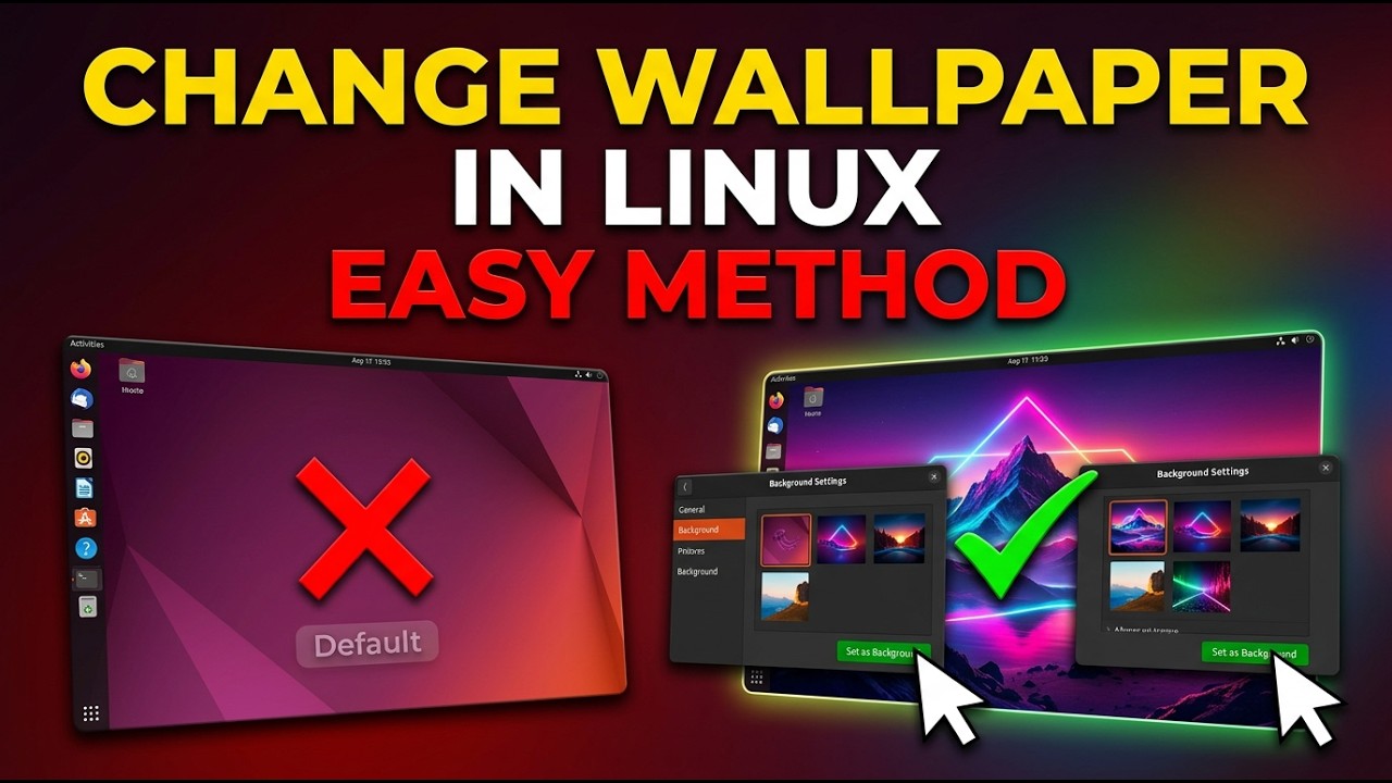 How to Change Wallpaper in Linux (Easy Method)