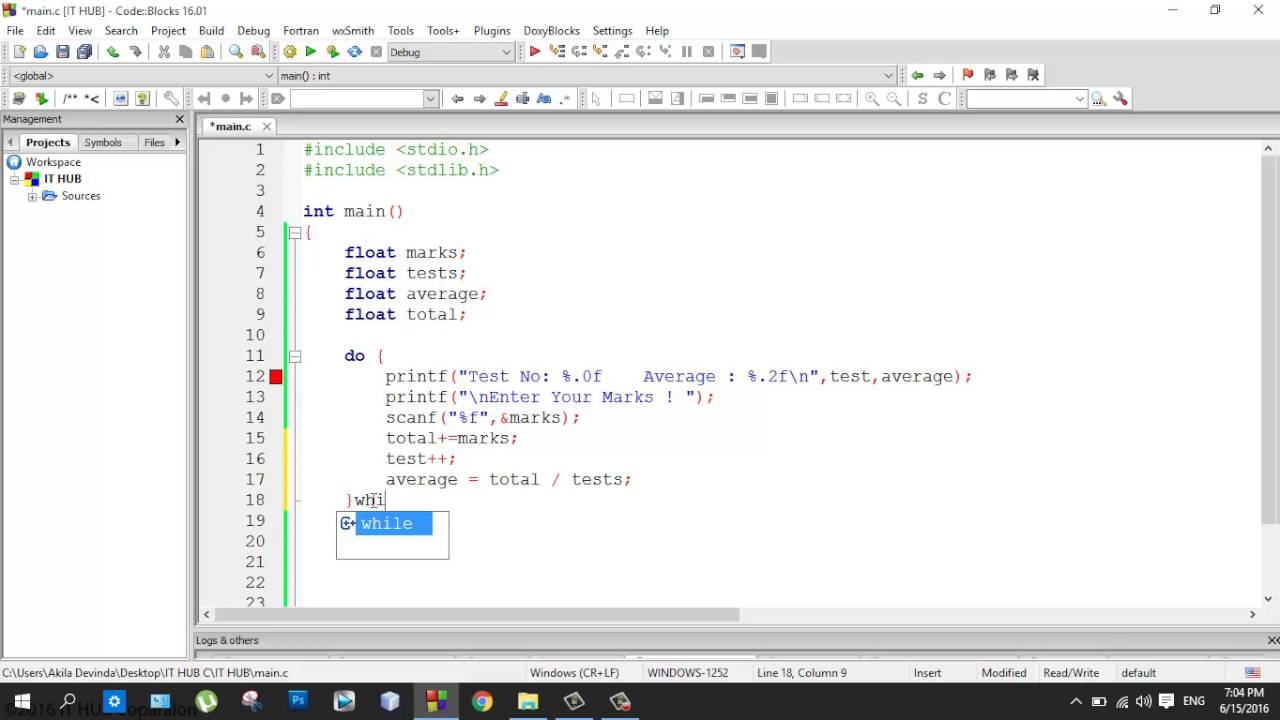 Lesson 23 -  Do While Loop
