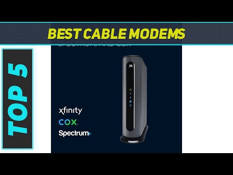 Top 5 Best Cable Modems in 2023