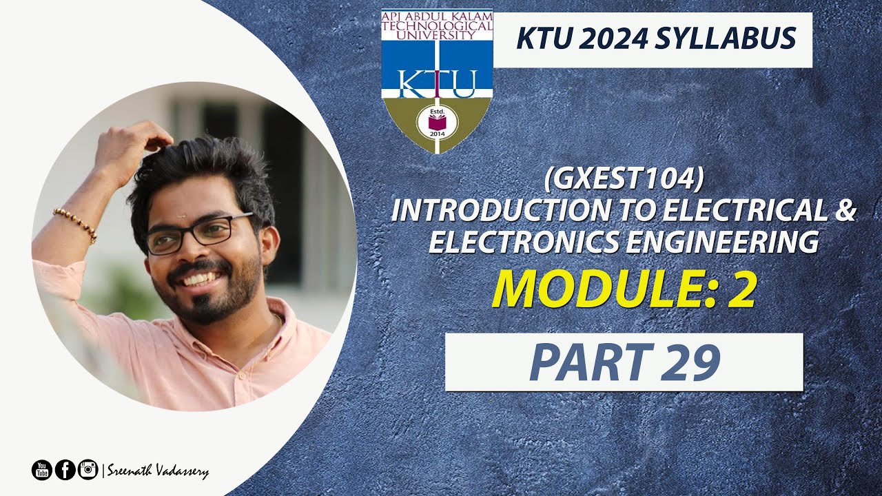 KTU SEM 1| Module 2  | Part 29 | Three Phase AC-Problem 1