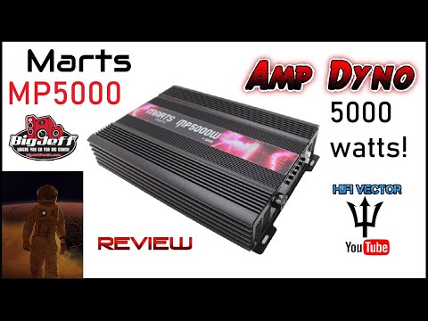 Marts Digital MP 5000 amp Dyno review insane power! MP5000 5000 watt car audio amplifier