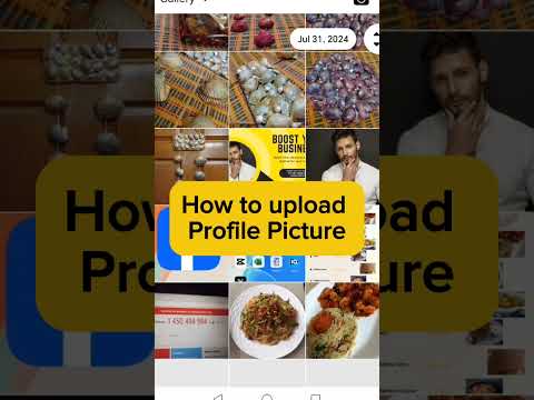 How to upload profile picture on facebook without cropping #profilepic