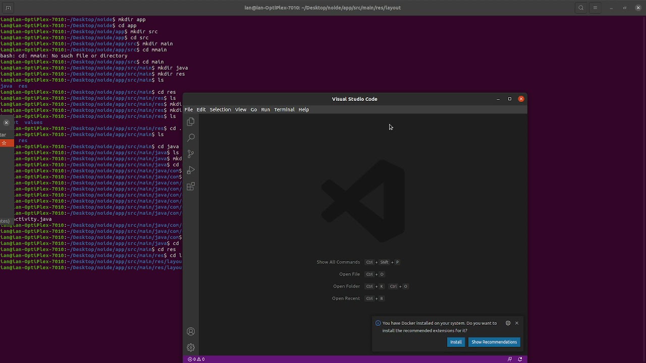 Making an Android App Without Android Studio or an IDE