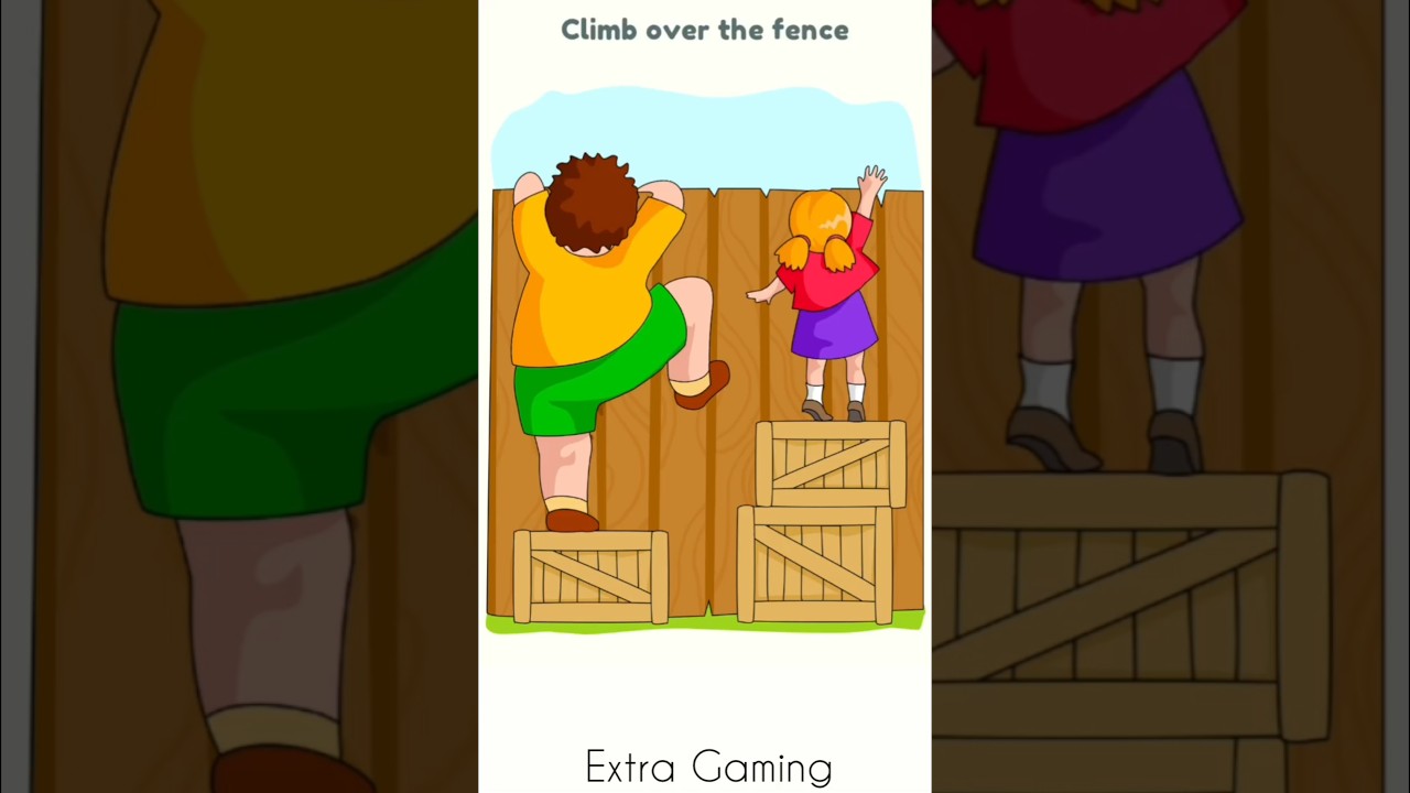 Climb Over The Fence Dop2 (Delete One Part) funny mobile puzzle game #dop #dop2 #gaming #game