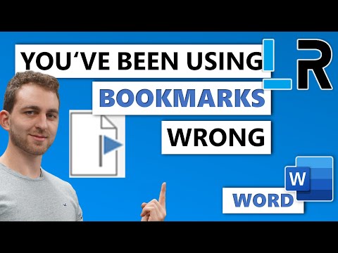 MS Word: Repeat same text in multiple places and auto update ✅ Bookmark