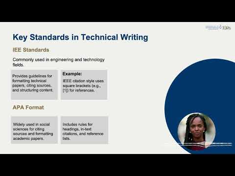 Standards in Technical Writing