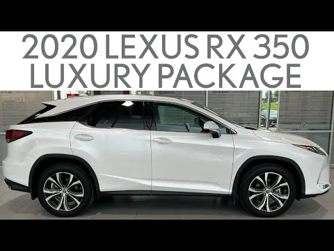 2020 Lexus RX 350 Luxury Package (L230463A) - Full Review and Walk Around