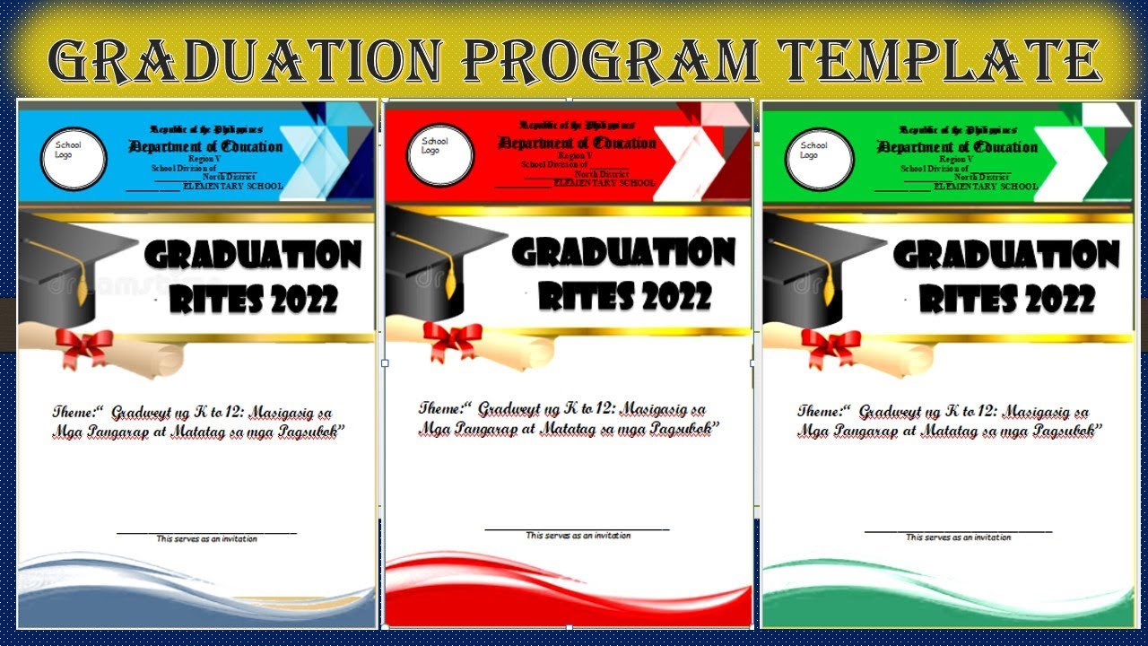 Graduation Program Template 2